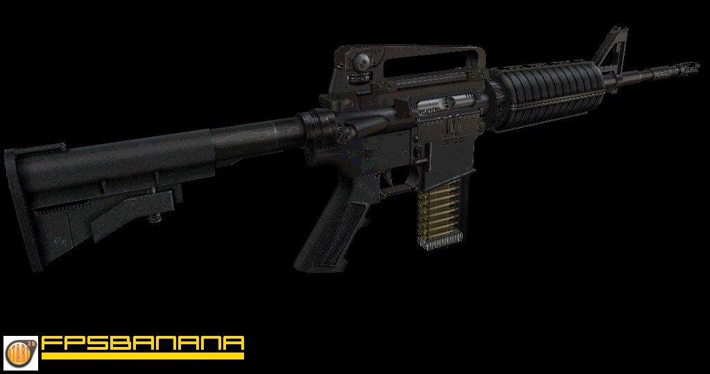 Transparent Mag M4A1 [Counter-Strike: Source] [Mods]