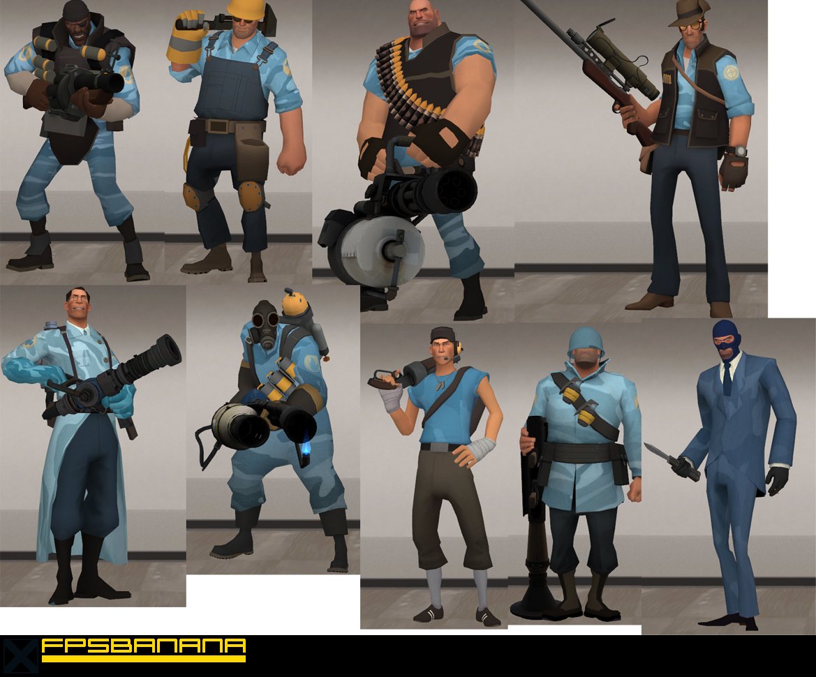 Camo Character Pack Mod for Team Fortress 2 | TF2 Mods