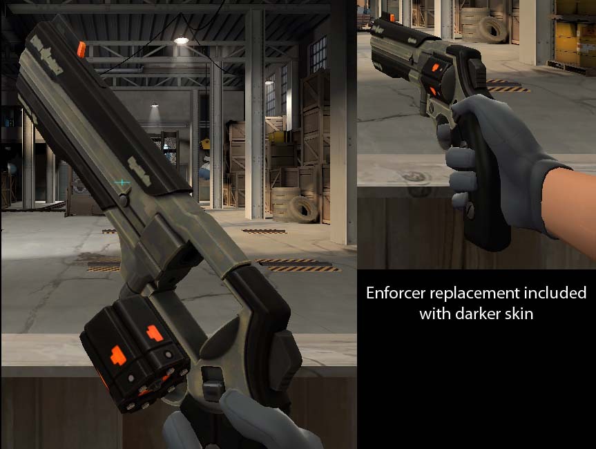 Shotgun and Enforcer Model swaps [Team Fortress 2] [Mods]