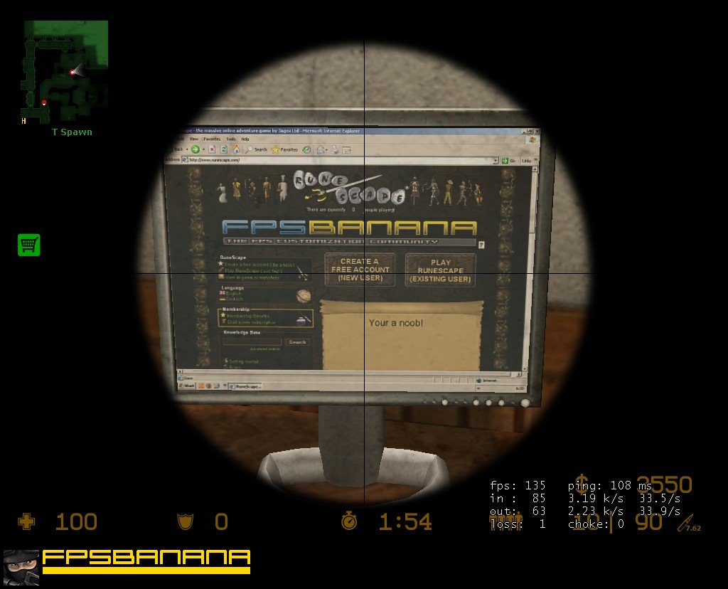 Runescape Office PC! [Counter-Strike: Source] [Mods]