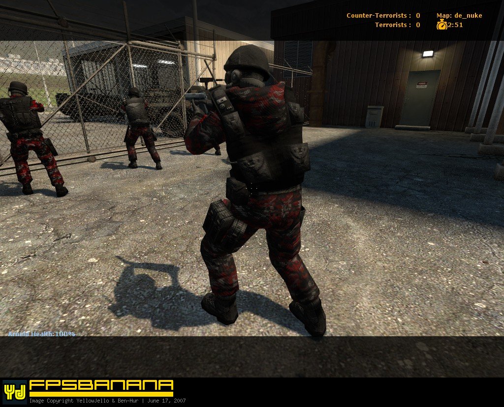 Dogs of War Squad Commander SAS Mod for Counter-Strike: Source | CS:S Mods