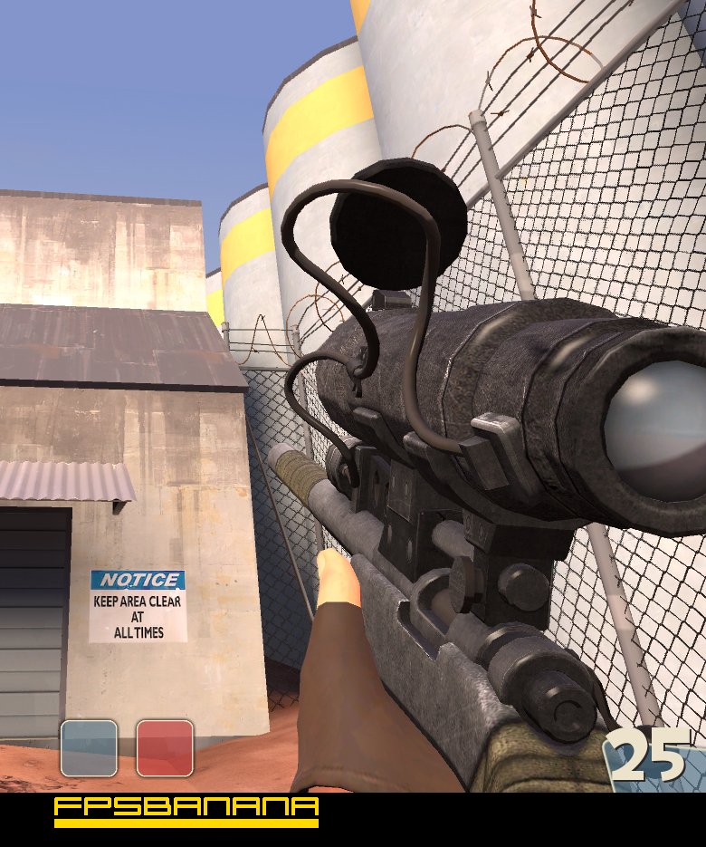 New and Improved Sniper Rifle Mod for Team Fortress 2 | TF2 Mods