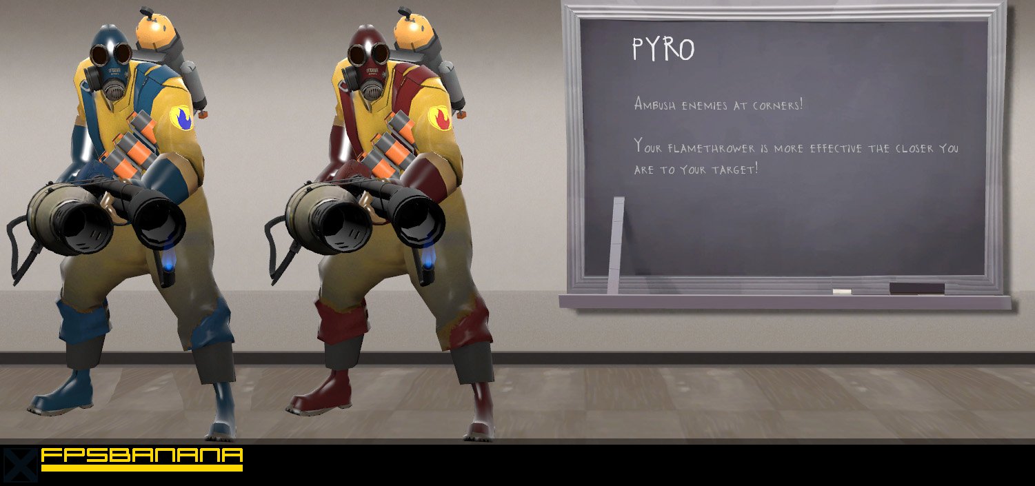 Firefighter Pyro V.3 Mod for Team Fortress 2 | TF2 Mods
