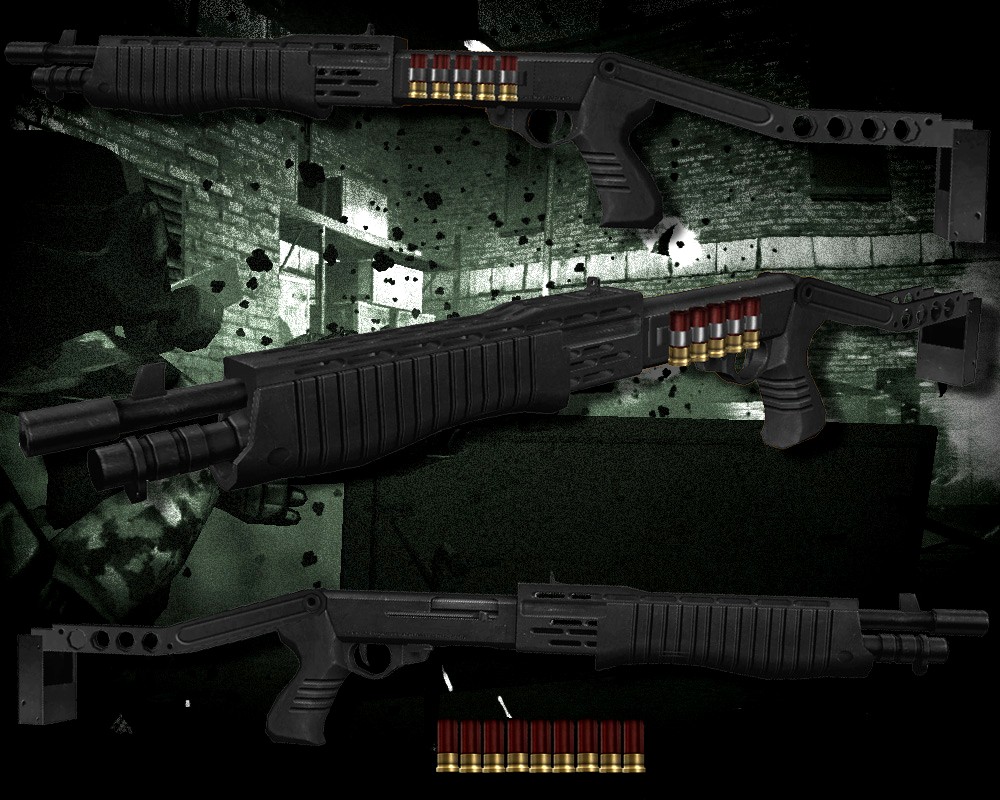 Assault Spas-12 Redux Mod for Counter-Strike: Source | CS:S Mods