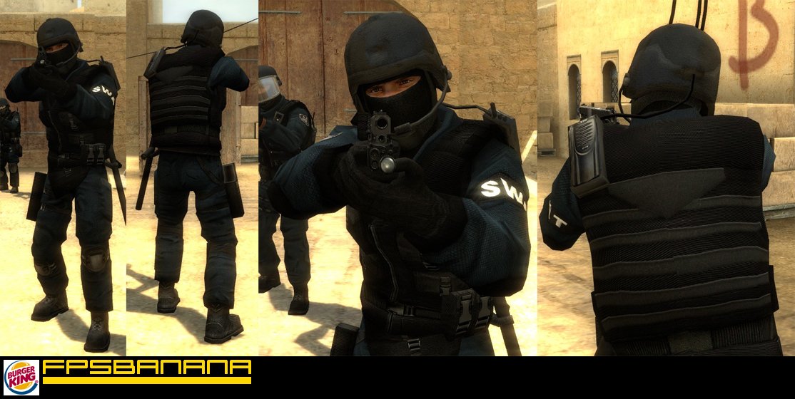 CT Swat Team Mod for Counter-Strike: Source | CS:S Mods