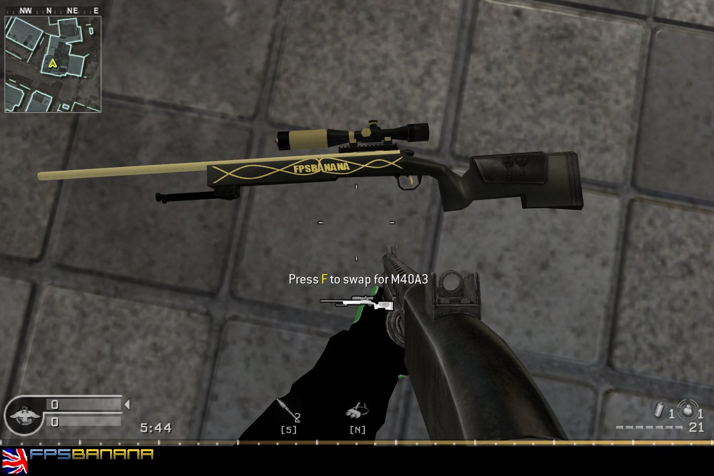 fpsbanana m40a3 Mod for Call of Duty 4: Modern Warfare | CoD4 Mods