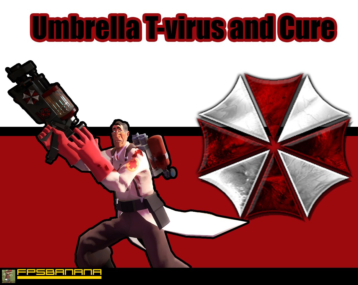 Umbrella T-Virus and Cure gun Mod for Team Fortress 2 | TF2 Mods