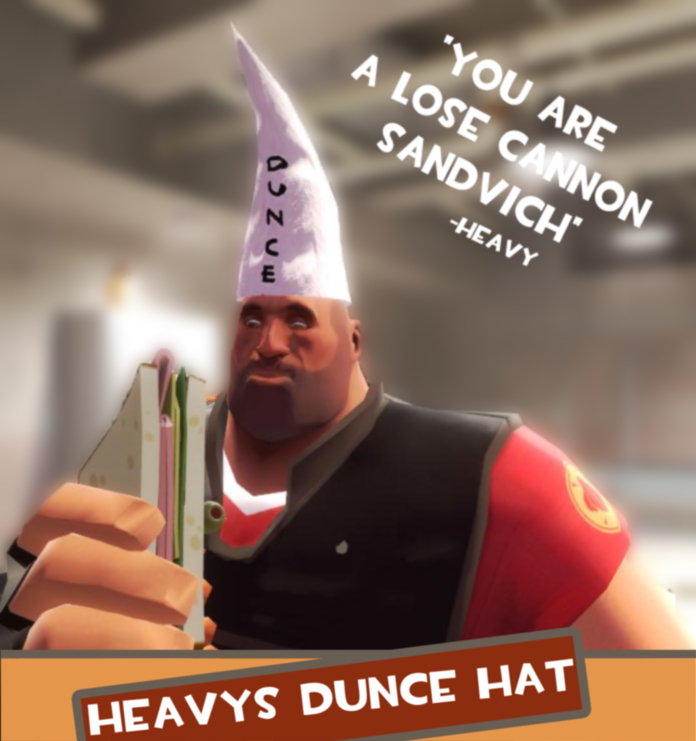 The Heavys Dunce Hat Mod for Team Fortress 2 | TF2 Mods