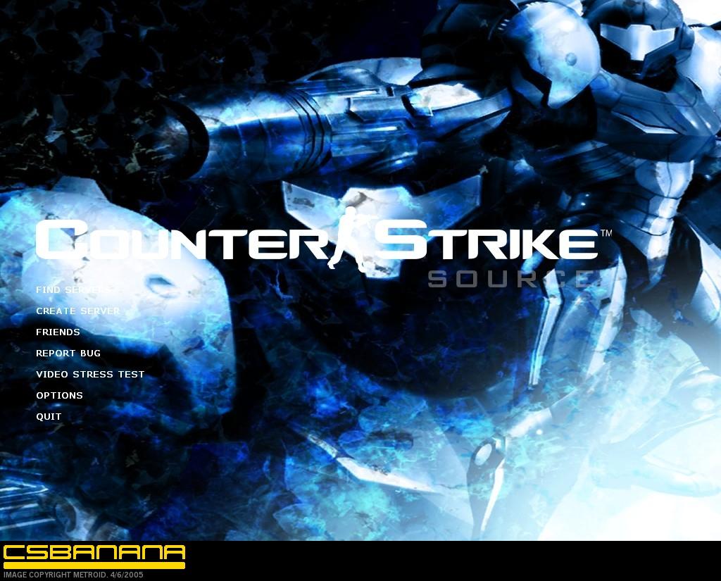 Blue Samus Background [Counter-Strike: Source] [Mods]