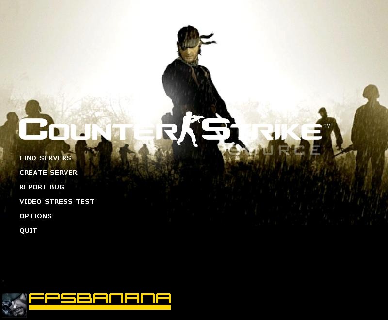 MGS Portable Ops. Background [Counter-Strike: Source] [Mods]