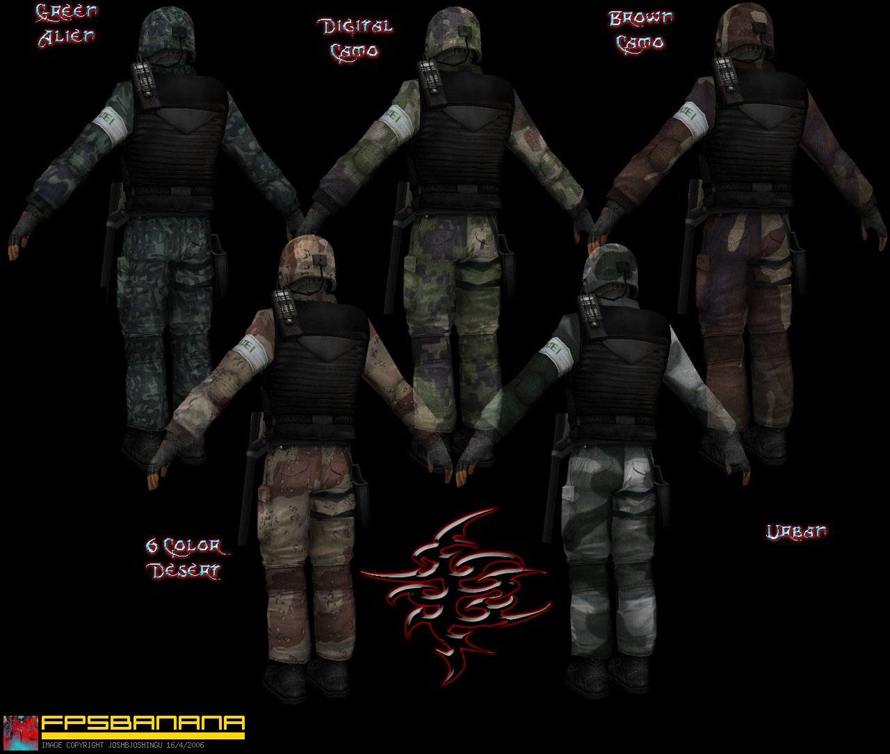 Joshbjoshingu's Gsg9 Camo Pack Mod for Counter-Strike: Source | CS:S Mods