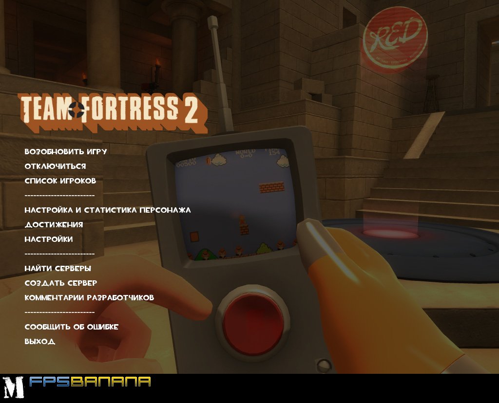Engineer PDA with MARIO Mod for Team Fortress 2 | TF2 Mods