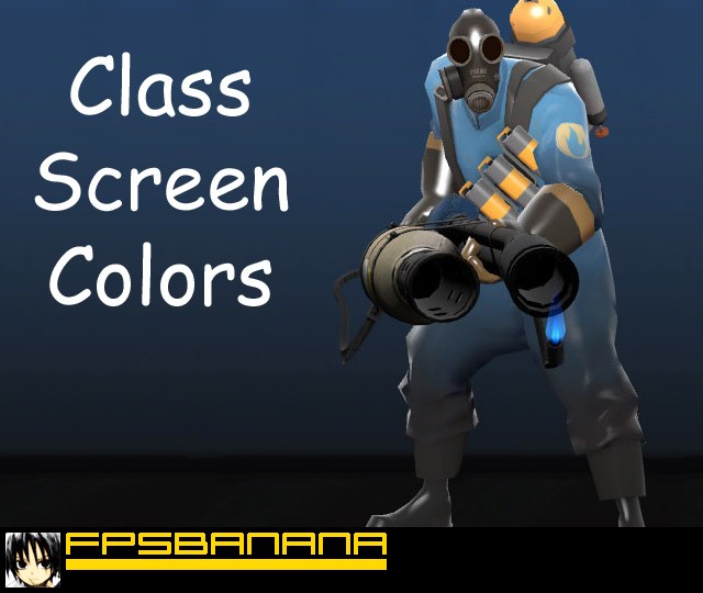 Class Screen Colors Mod for Team Fortress 2 | TF2 Mods