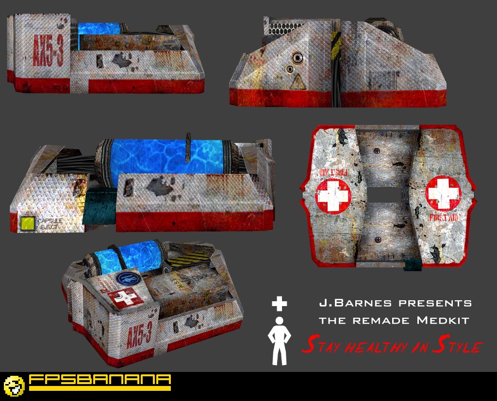 The Remade Medkit Mod for Half-Life 2 | HL2 Mods