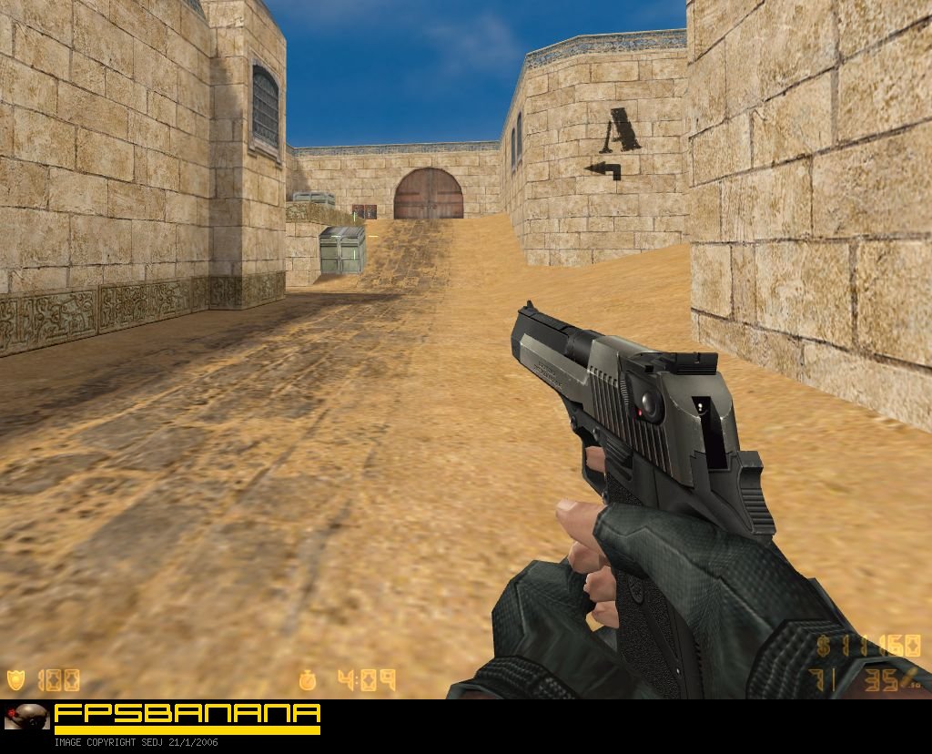 Stokes Two Tone Deagle Mod for Counter-Strike: Condition Zero | CS:CZ Mods