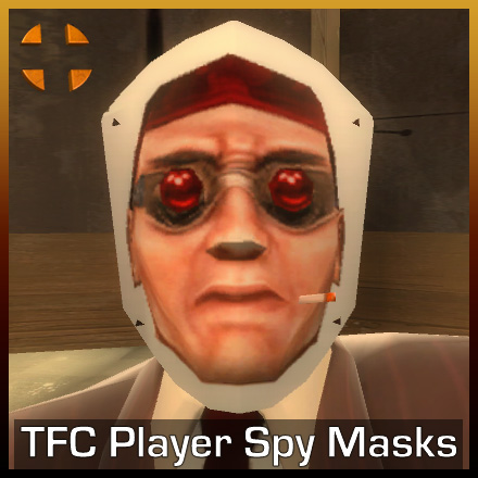 Spy Masks - TFC Players (New Models) Mod for Team Fortress 2 | TF2 Mods