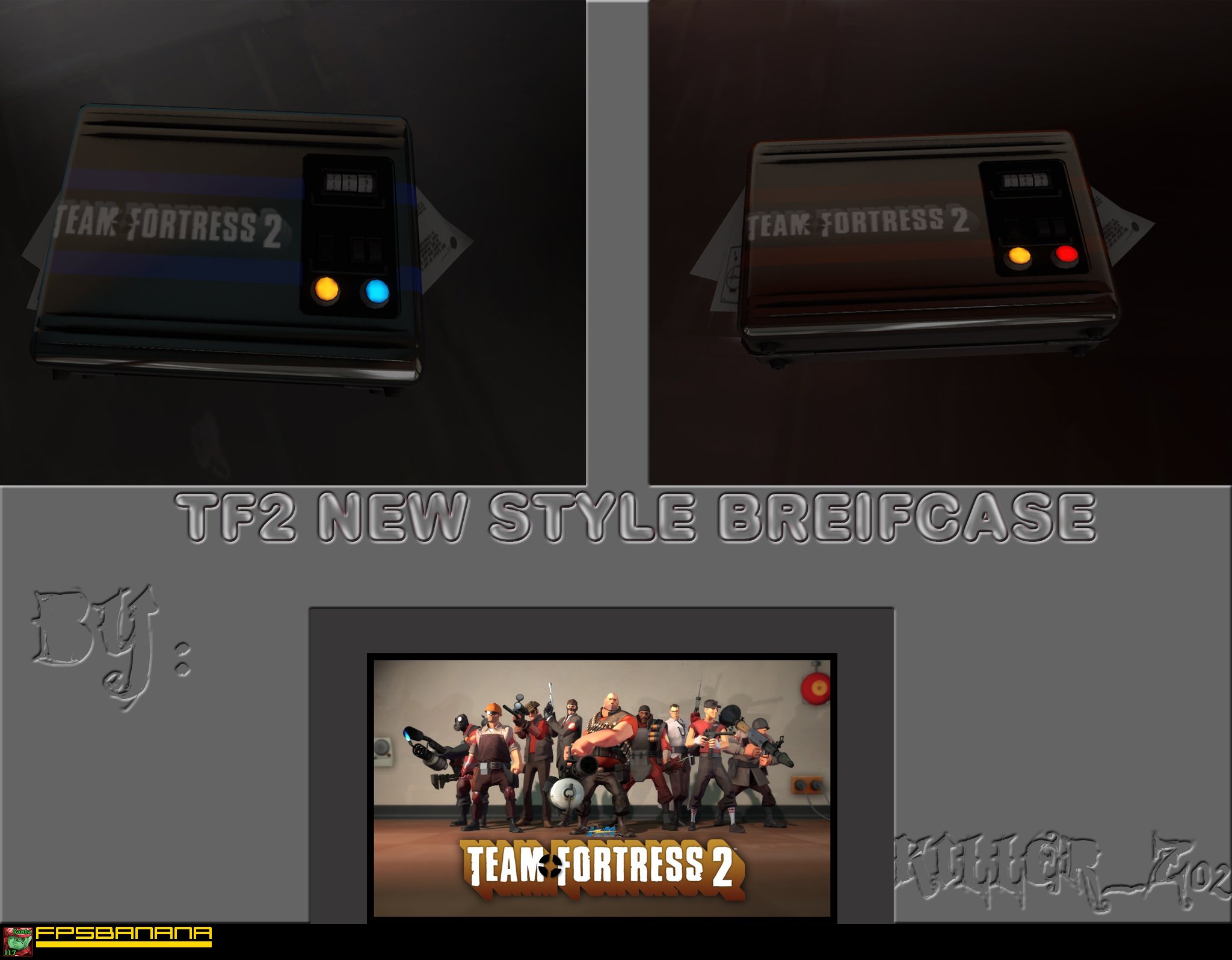 TF2 New Styled Briefcase Mod for Team Fortress 2 | TF2 Mods