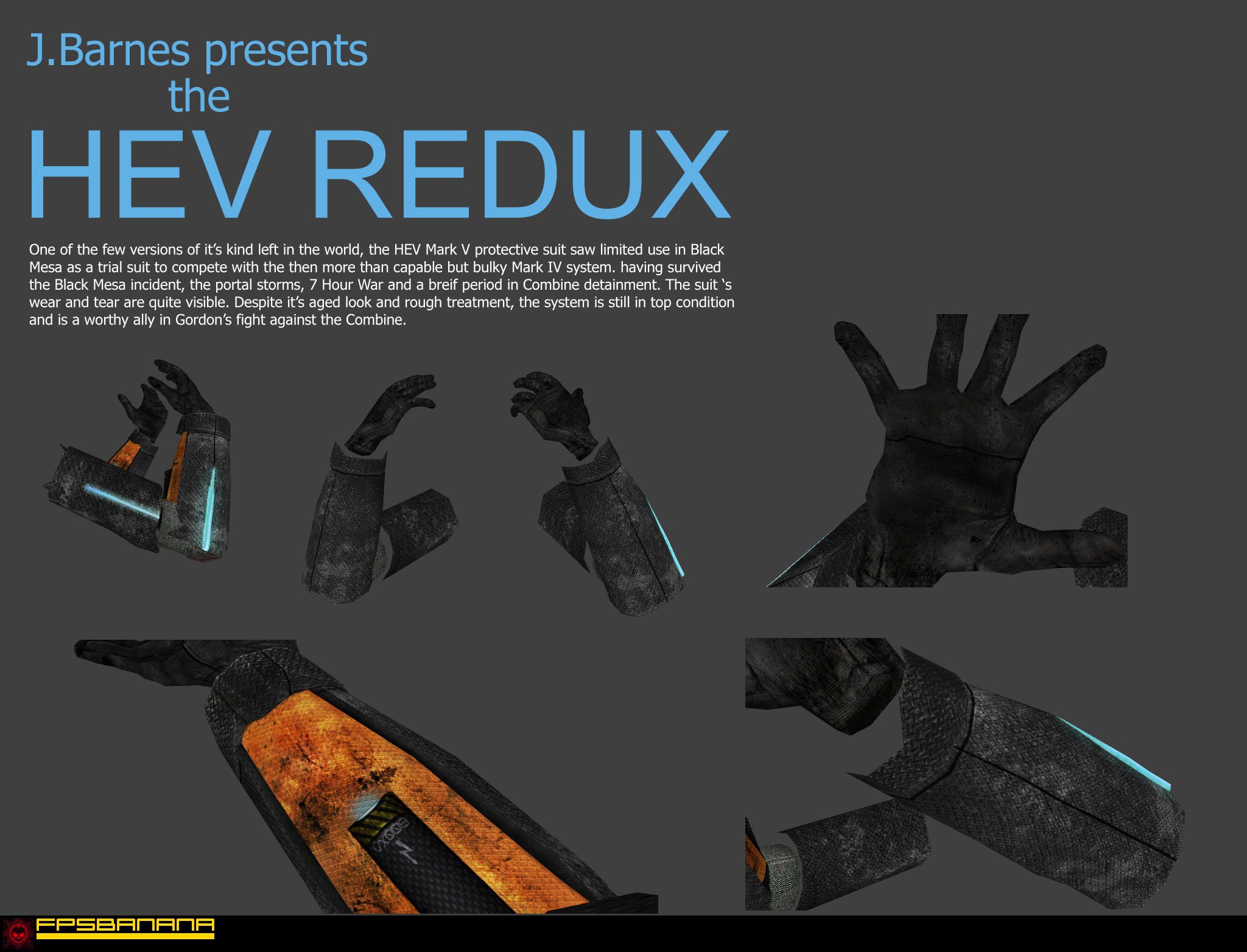 HEV Redux Mod for Half-Life 2 | HL2 Mods