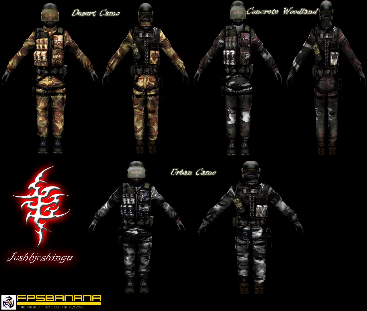 Joshbjoshingu's Ultimate Gign Camo Pack [Counter-Strike: Source] [Mods]
