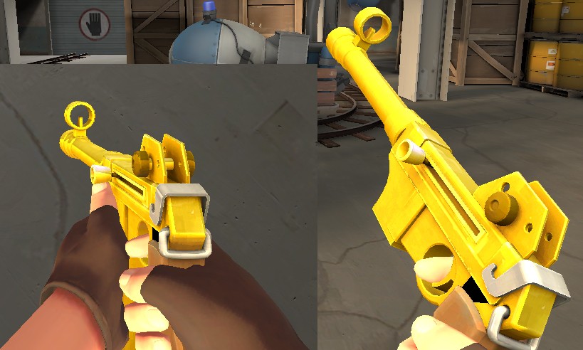 Golden/Yellow SMG Mod for Team Fortress 2 | TF2 Mods