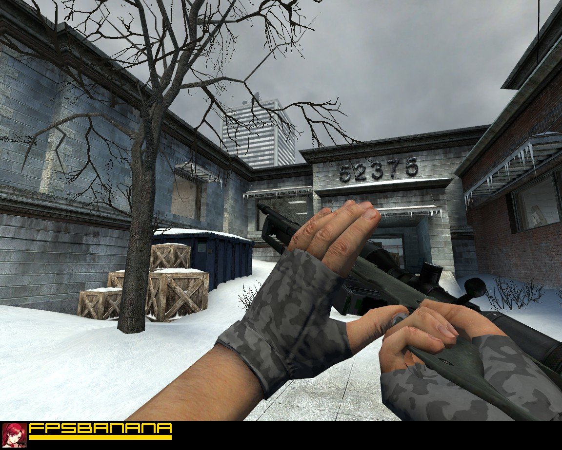 TSW urban camo gloves Mod for Counter-Strike: Source | CS:S Mods