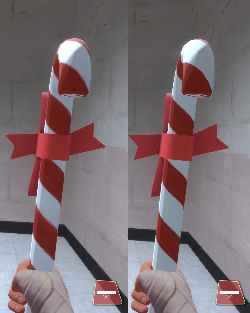 Hi-Res Candy Canes Mod for Team Fortress 2 | TF2 Mods