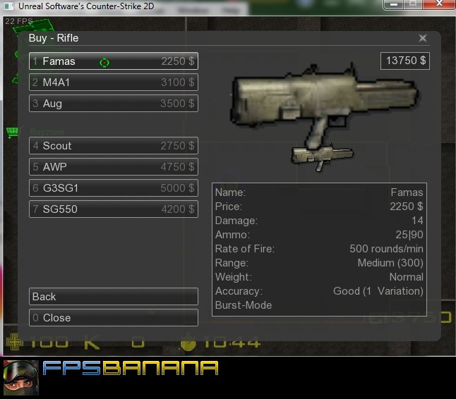 Black Ops G11 By DJ_NoobKilla Mod for CS2D | CS2D Mods