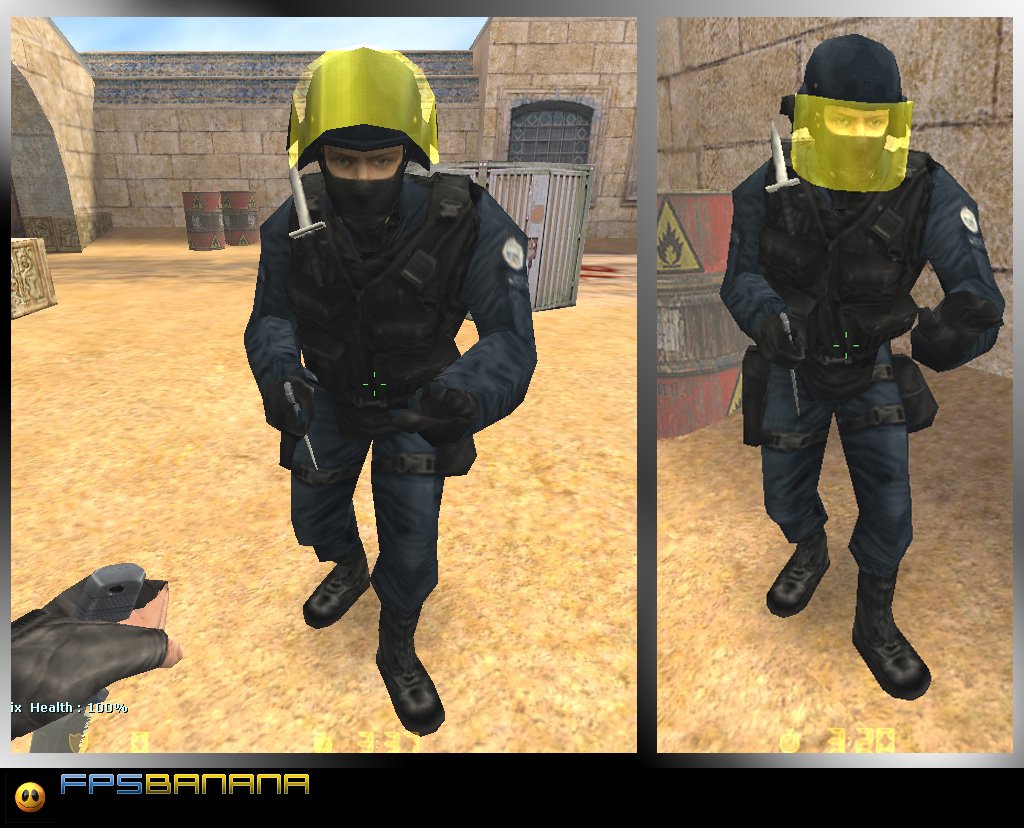 GIGN's improved visor [Counter-Strike: Condition Zero] [Mods]