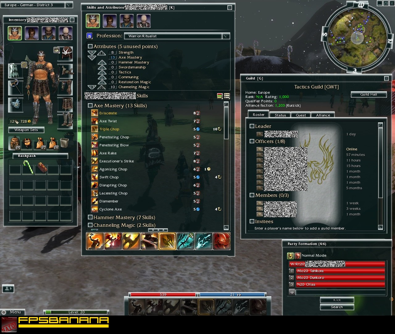 Glass Theme Mod for Guild Wars | GW Mods