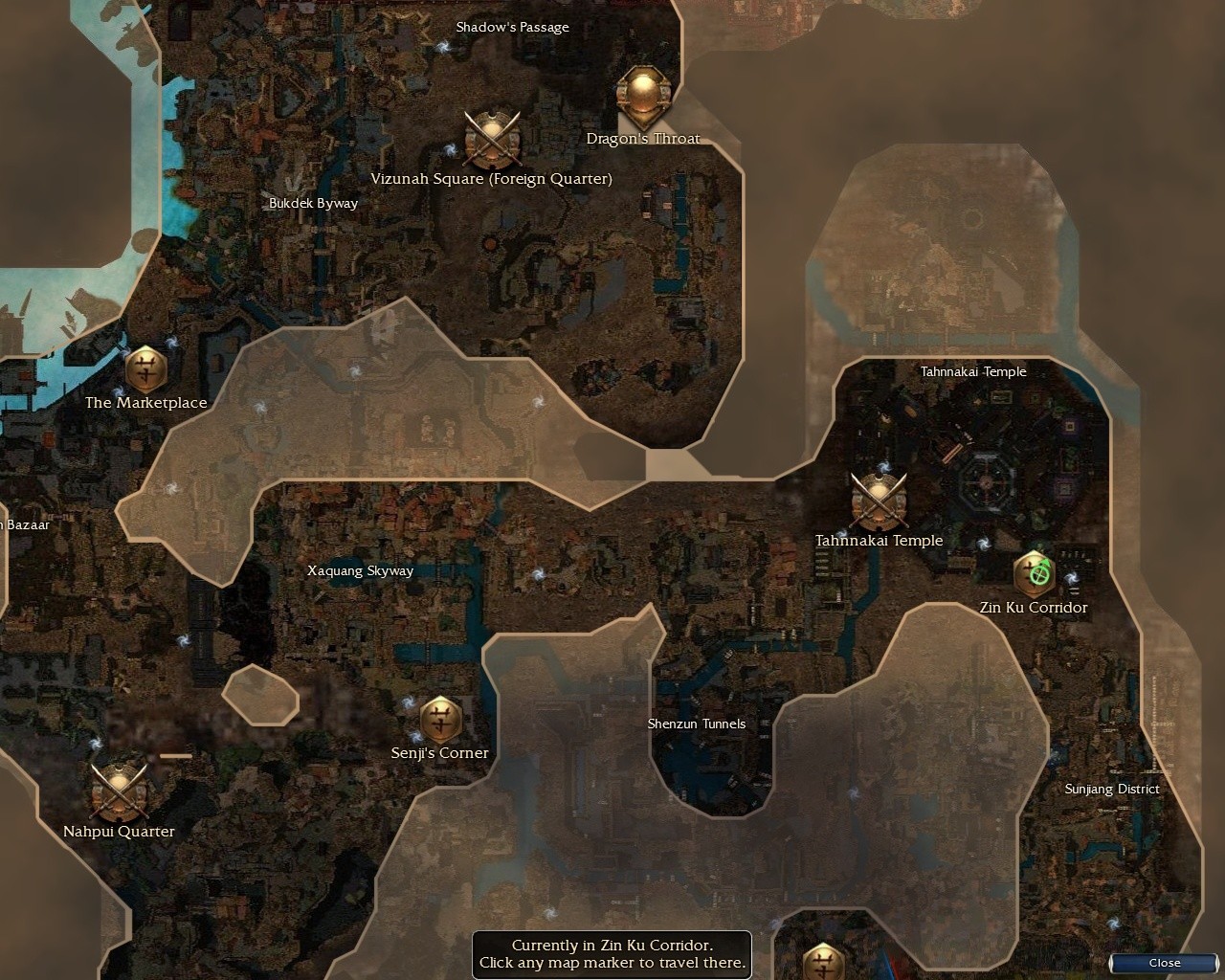 Cantha Map [Guild Wars] [Mods]