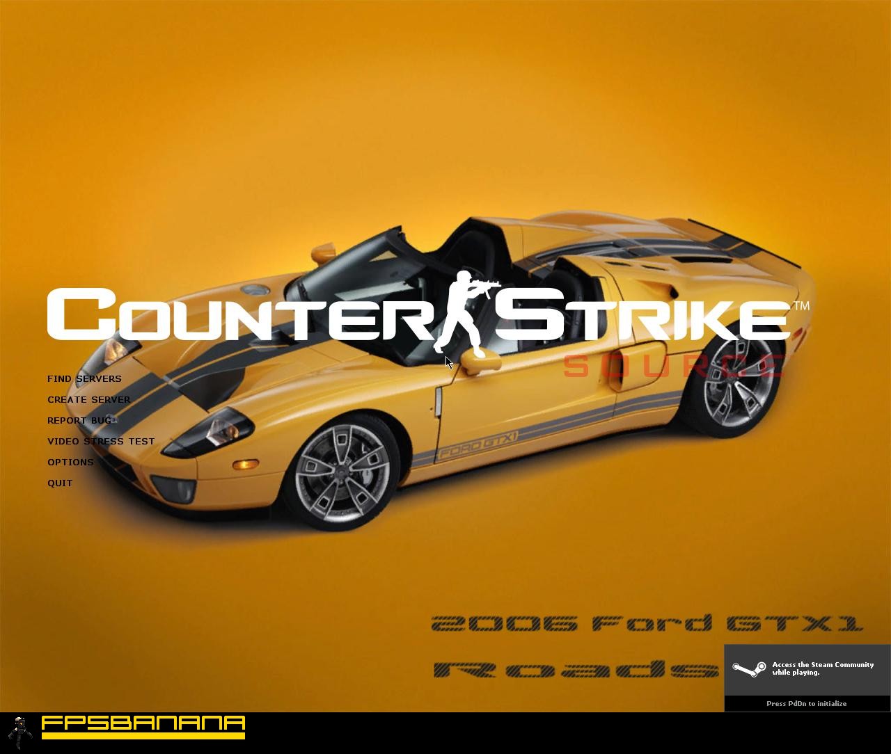 Ford GTX1 Roadster [Counter-Strike: Source] [Mods]