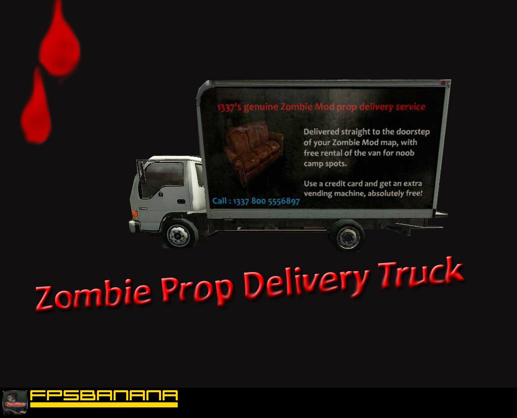 Prop delivery truck. [Counter-Strike: Source] [Mods]