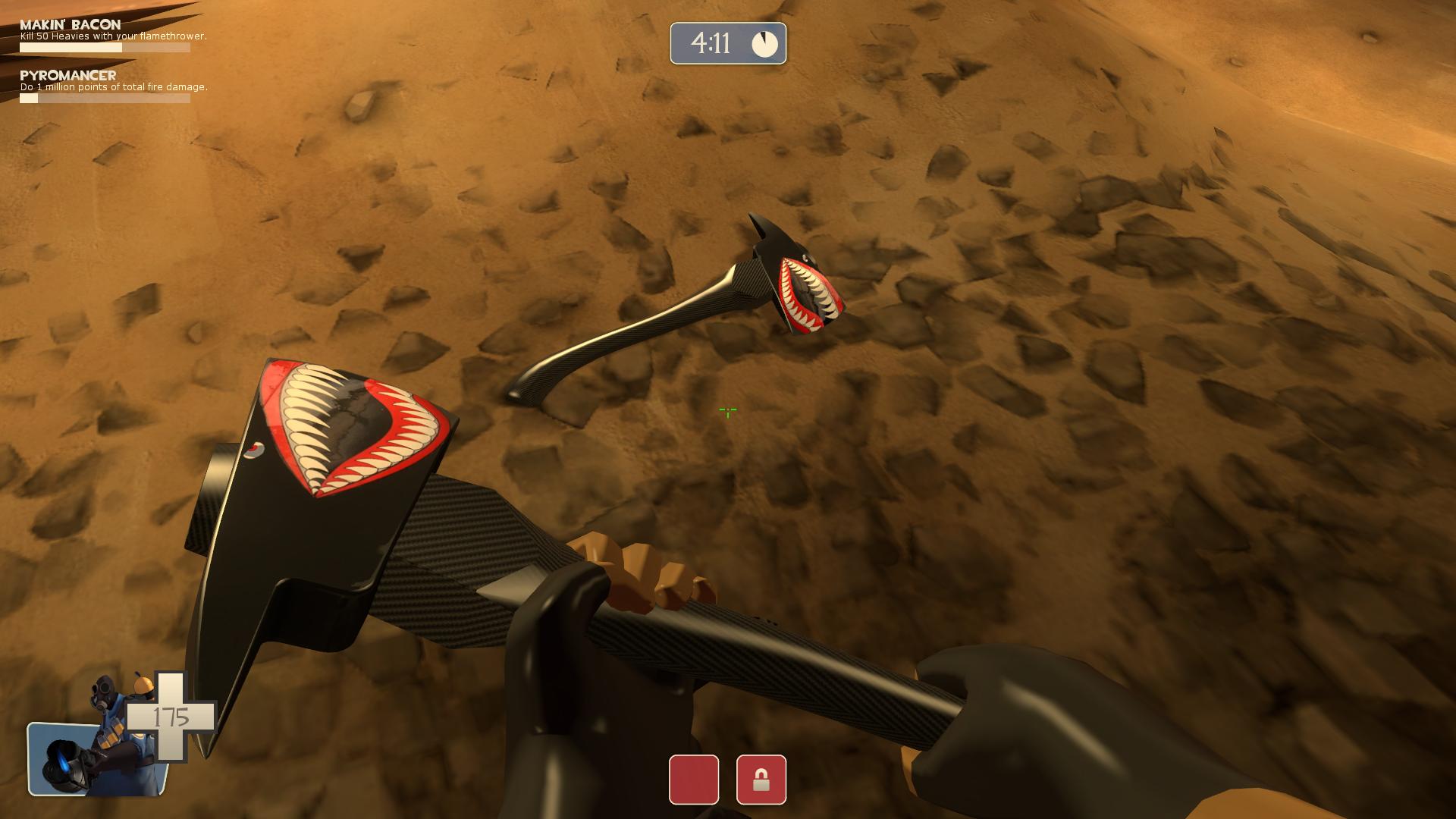 Kittyhawk shark mouth axe V2 [Team Fortress 2] [Mods]