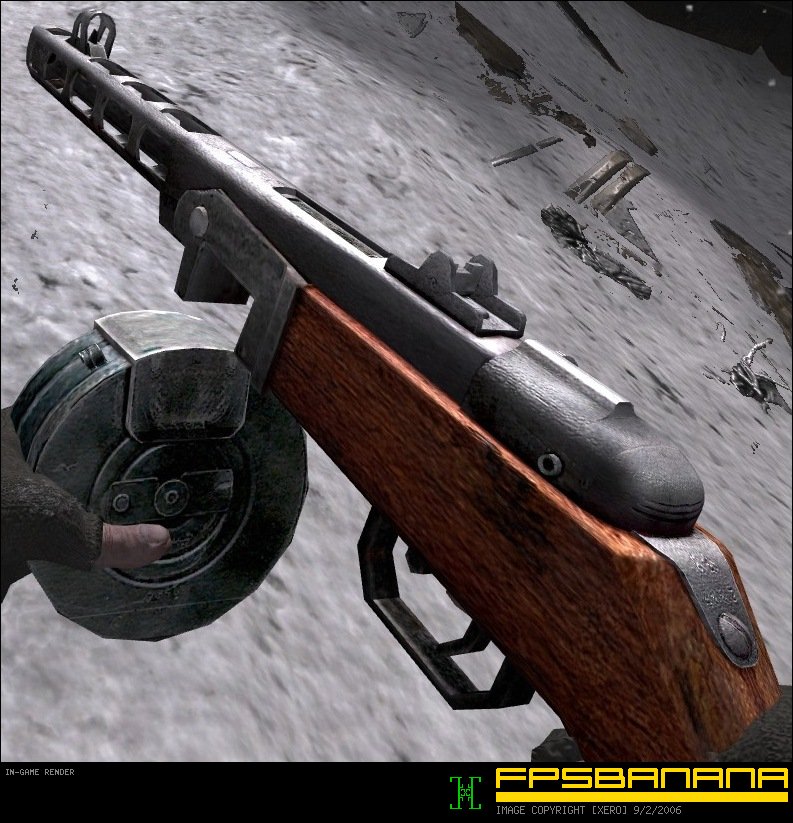 Diatonic's PPSh Mod for Call of Duty 2 | CoD2 Mods