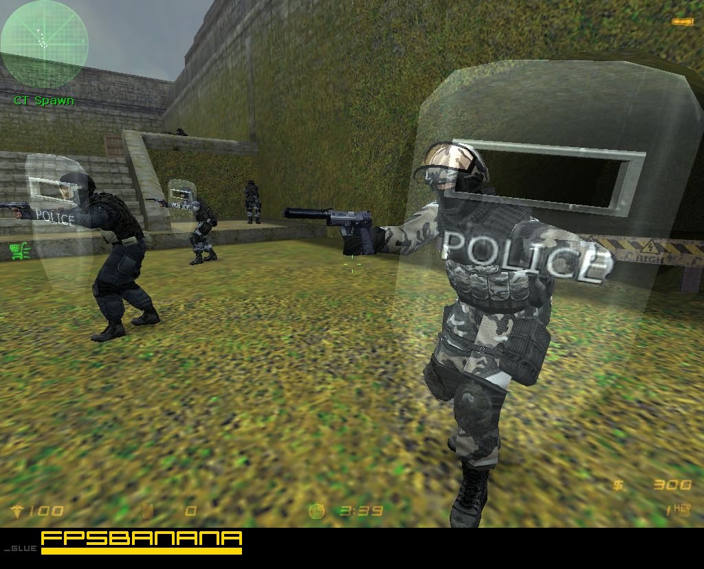 Glue's Transparent Shield Mod for Counter-Strike: Condition Zero | CS:CZ Mods