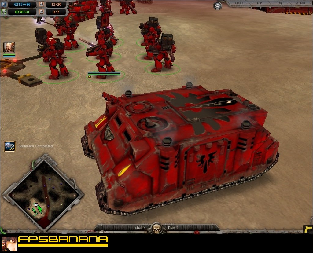 Blood Angels Skin Pack (2.0) Mod for Dawn of War: Dark Crusade | DoW:DC ...