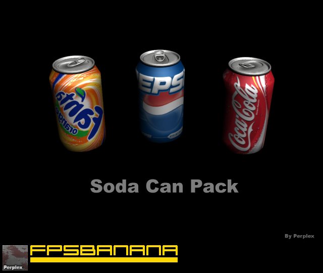Soda Can Pack Mod for Counter-Strike: Source | CS:S Mods