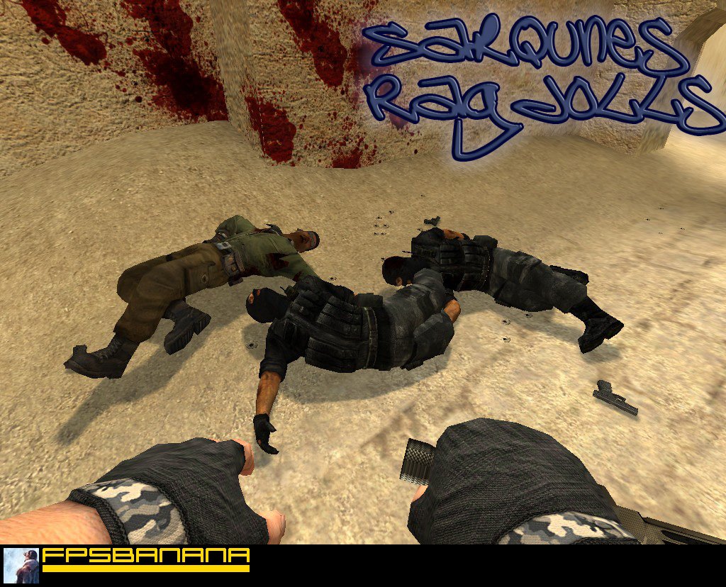 Sarqune's New Ragdoll Physics. Mod for Counter-Strike: Source | CS:S Mods