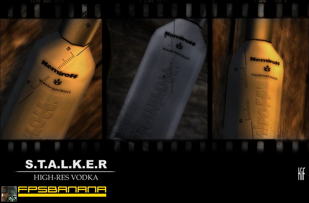 High-Res Vodka pack [S.T.A.L.K.E.R.: Shadow of Chernobyl] [Mods]