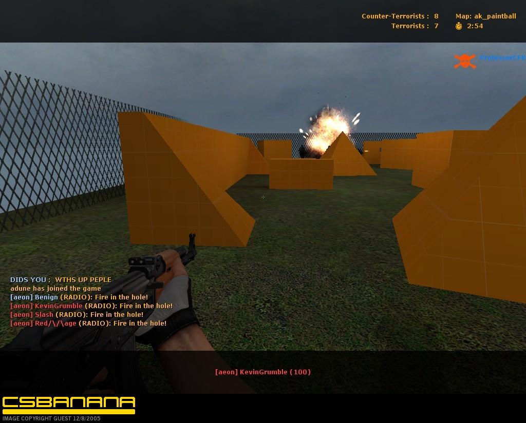 ak_paintball Mod for Counter-Strike: Source | CS:S Mods