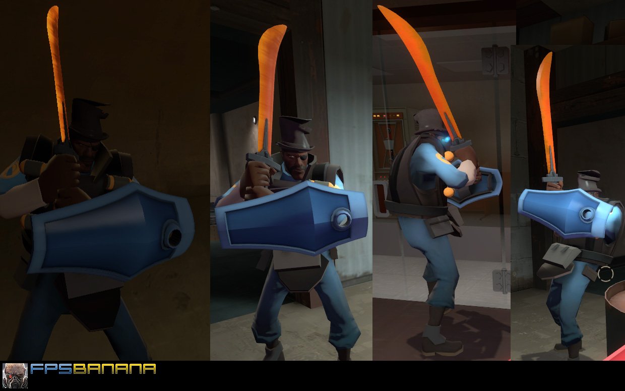 Mobile Suit Gundam Gouf "Heat Sword" Mod for Team Fortress 2 | TF2 Mods