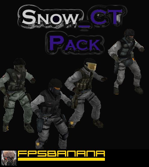 snow colored ct pack Mod for Counter-Strike: Source | CS:S Mods
