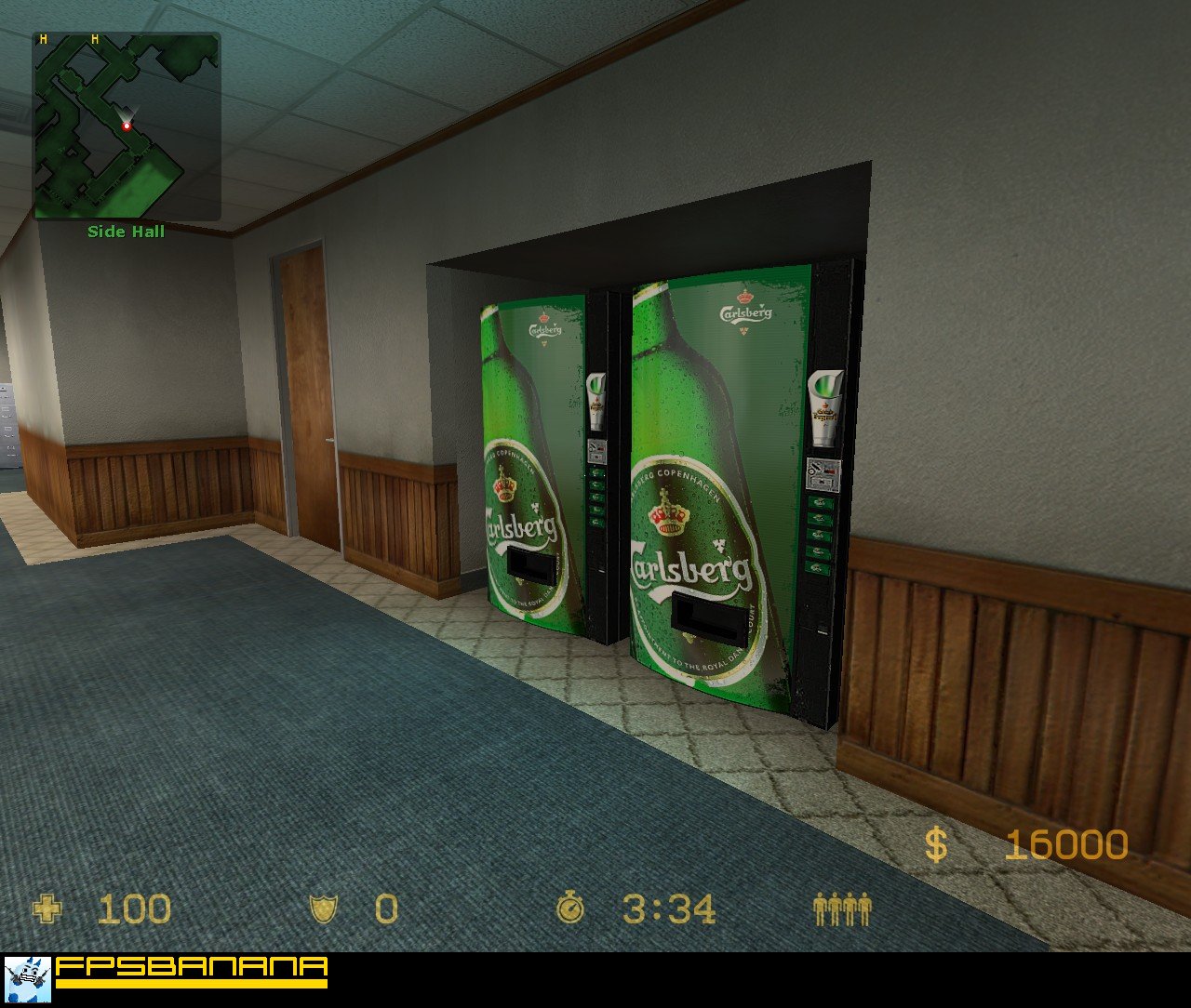 Carlsberg beer vending machine Mod for Counter-Strike: Source | CS:S Mods