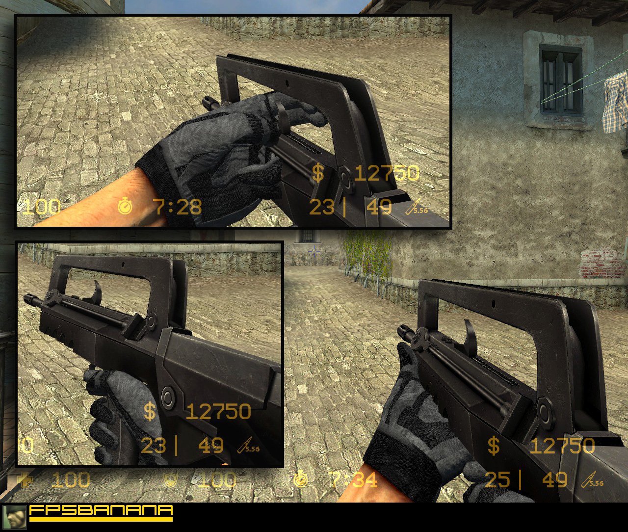 Default Famas retextured Mod for Counter-Strike: Source | CS:S Mods