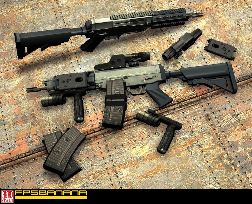 Eotech 557 Tactical SIG522 [Counter-Strike: Source] [Mods]