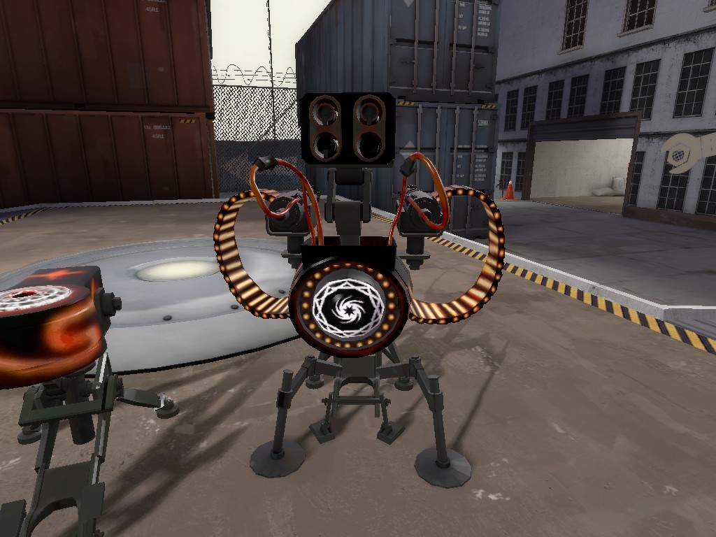 Red Symbolic Sentry Mod for Team Fortress 2 | TF2 Mods