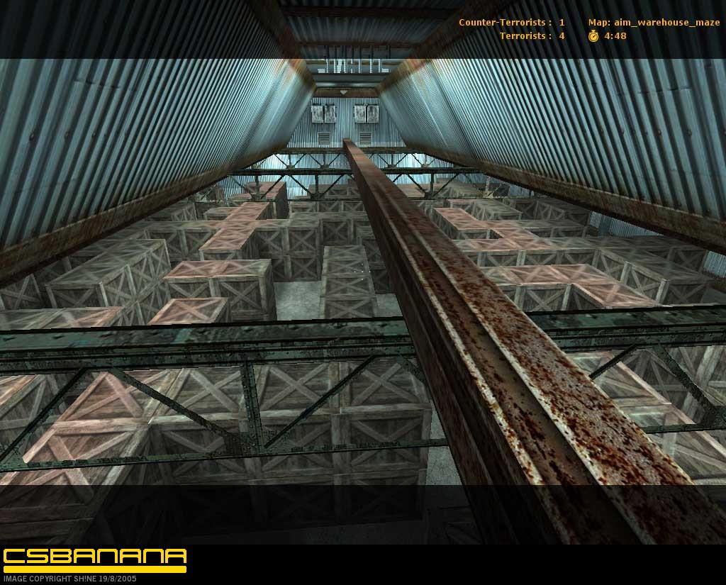aim_warehouse_maze [Counter-Strike: Source] [Mods]