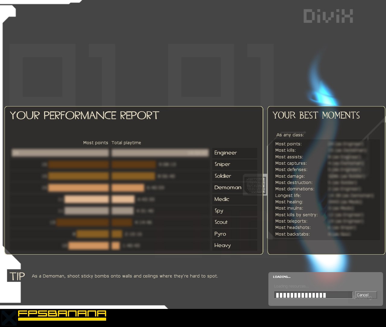Flame GUI Mod for Team Fortress 2 | TF2 Mods