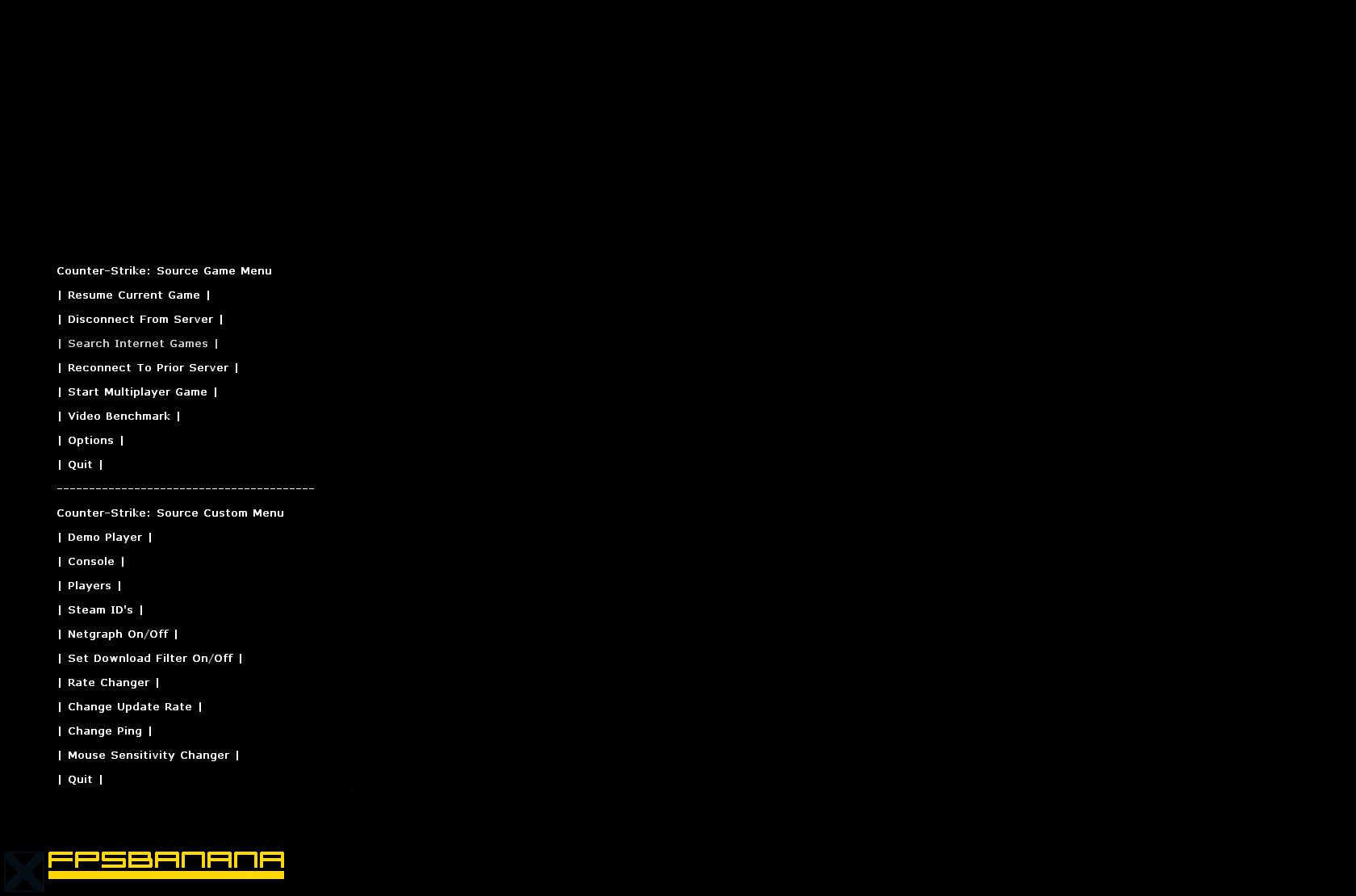 CS:S Custom Menu Mod for Counter-Strike: Source | CS:S Mods