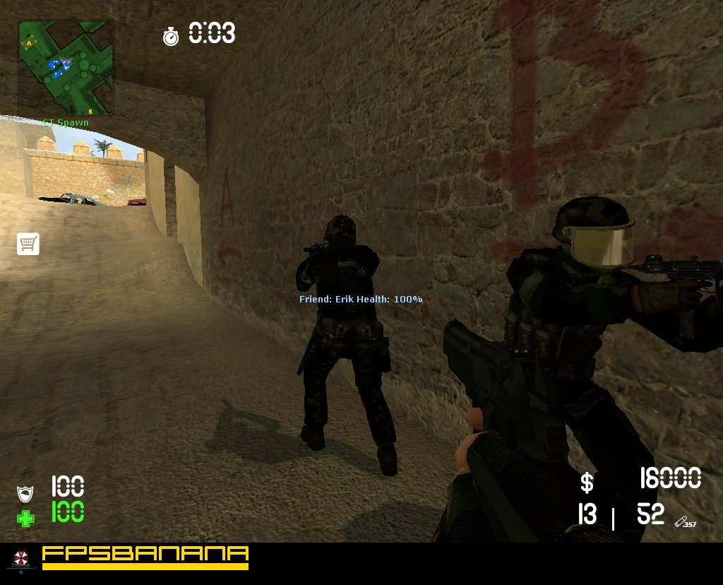 Woodland Camo GSG9 Mod for Counter-Strike: Source | CS:S Mods